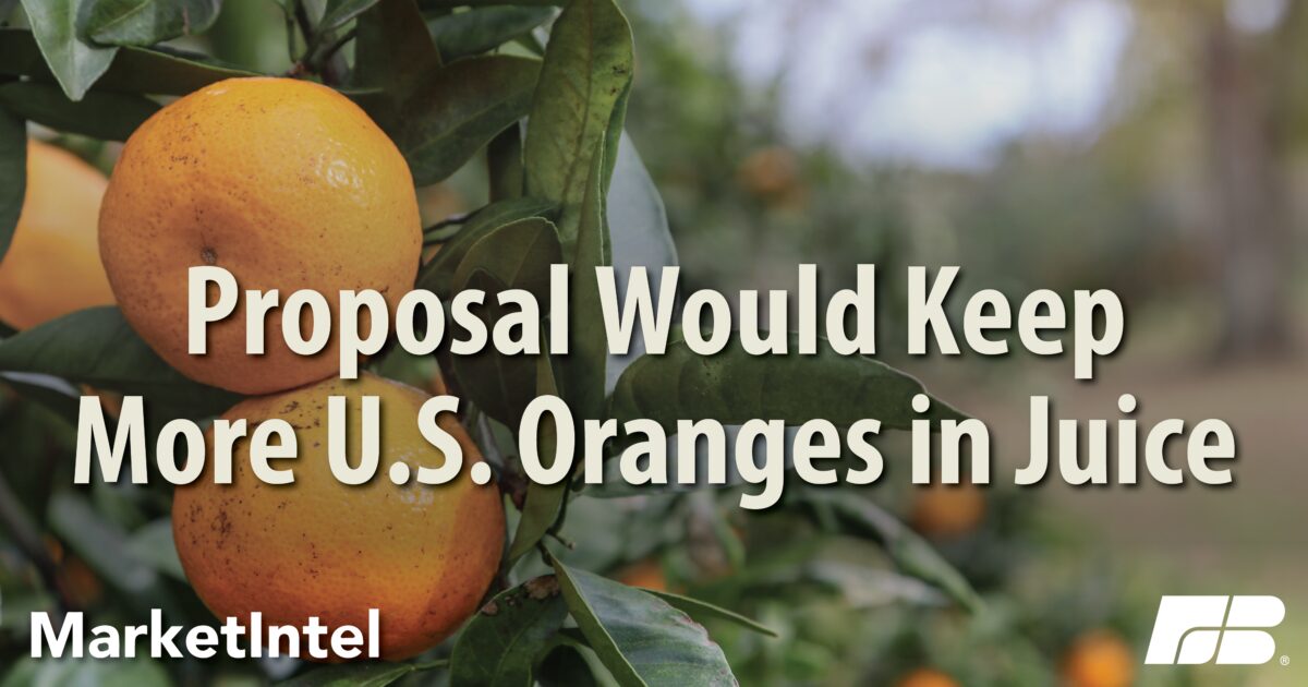 FDA’s Orange Juice Rule Could Boost U.S. Growers | Market Intel | American Farm Bureau Federation