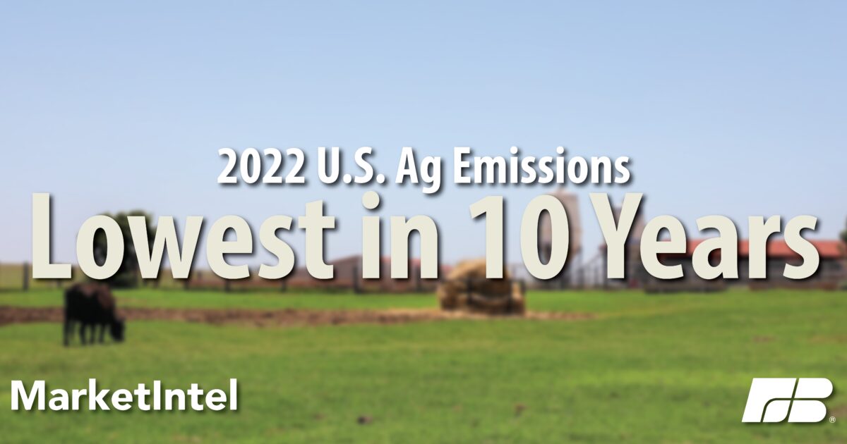 2022 EPA Emissions Inventory Highlights Agriculture's Sustainability Strides | Market Intel ...