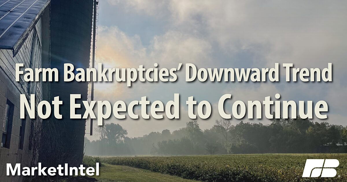 Farm Bankruptcies Down… For Now | Market Intel | American Farm Bureau ...