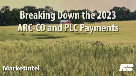 Analyzing 2023 ARC-CO and PLC Payments | Market Intel | American Farm ...